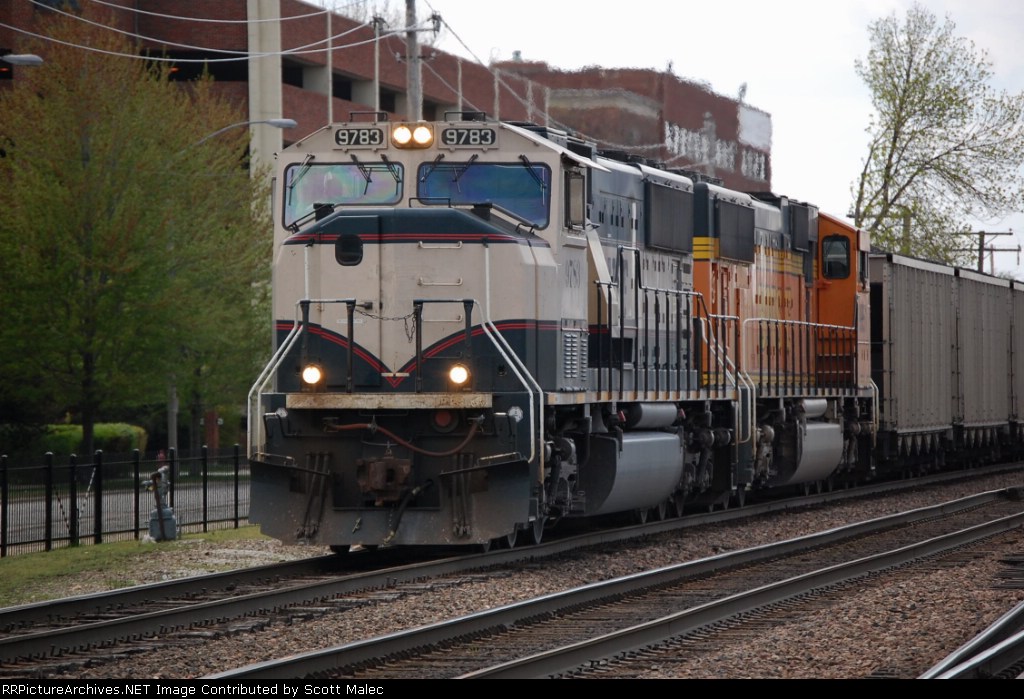 BNSF 9783 & 9851